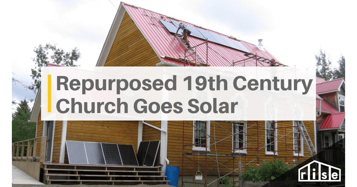 A Repurposed 19th Century Church Gets New Life Thanks to Solar