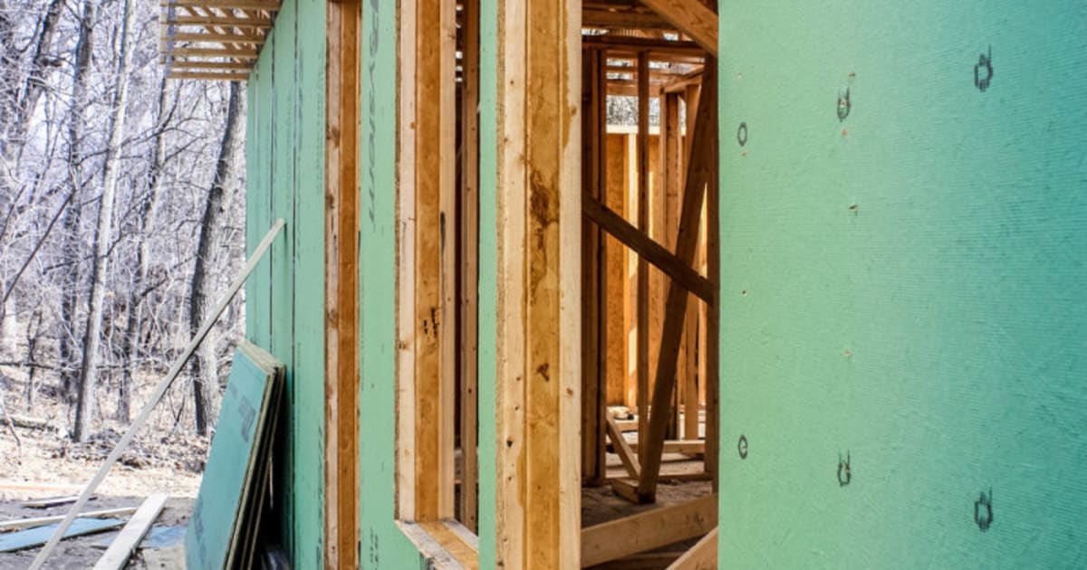 Rise | Insulated stud framing with Zip System with Insulated Stud by Tstud