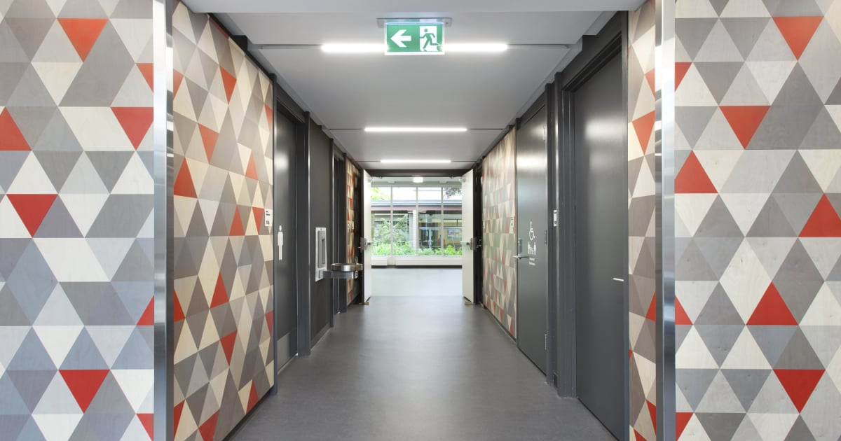 Rise | Hall with LED Lighting by MIZA Architects
