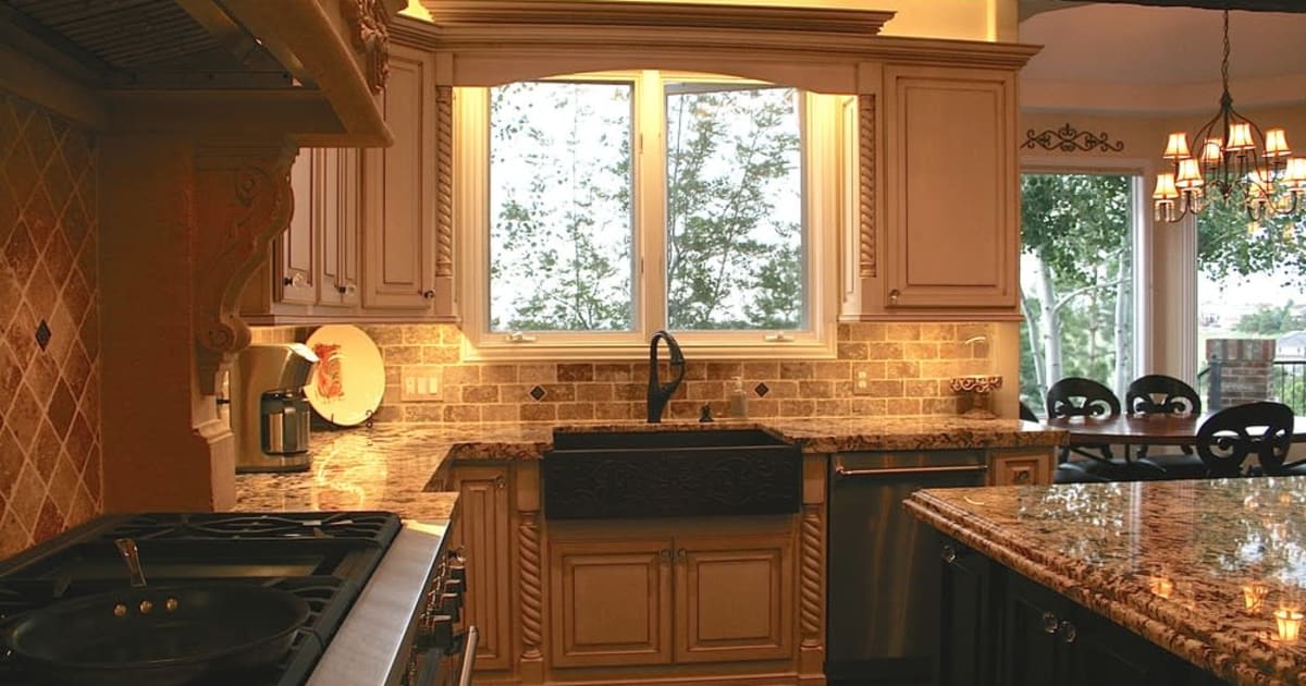 Houkom open concept kitchen with Range Hood by Revolve Design Build