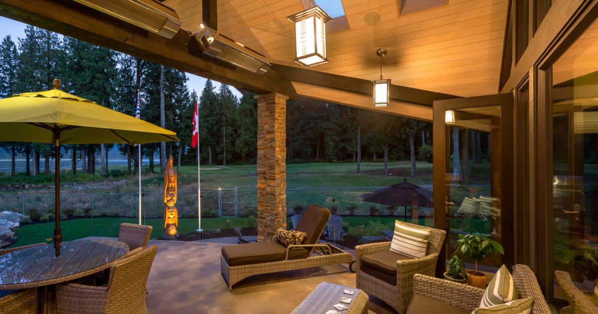 Rise | Patio with Accent Outdoor Lighting by My House Design/Build Team ...