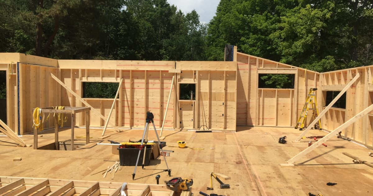 Rise | Passive House (PH )Wall Interior with Prefabricated Panelized ...