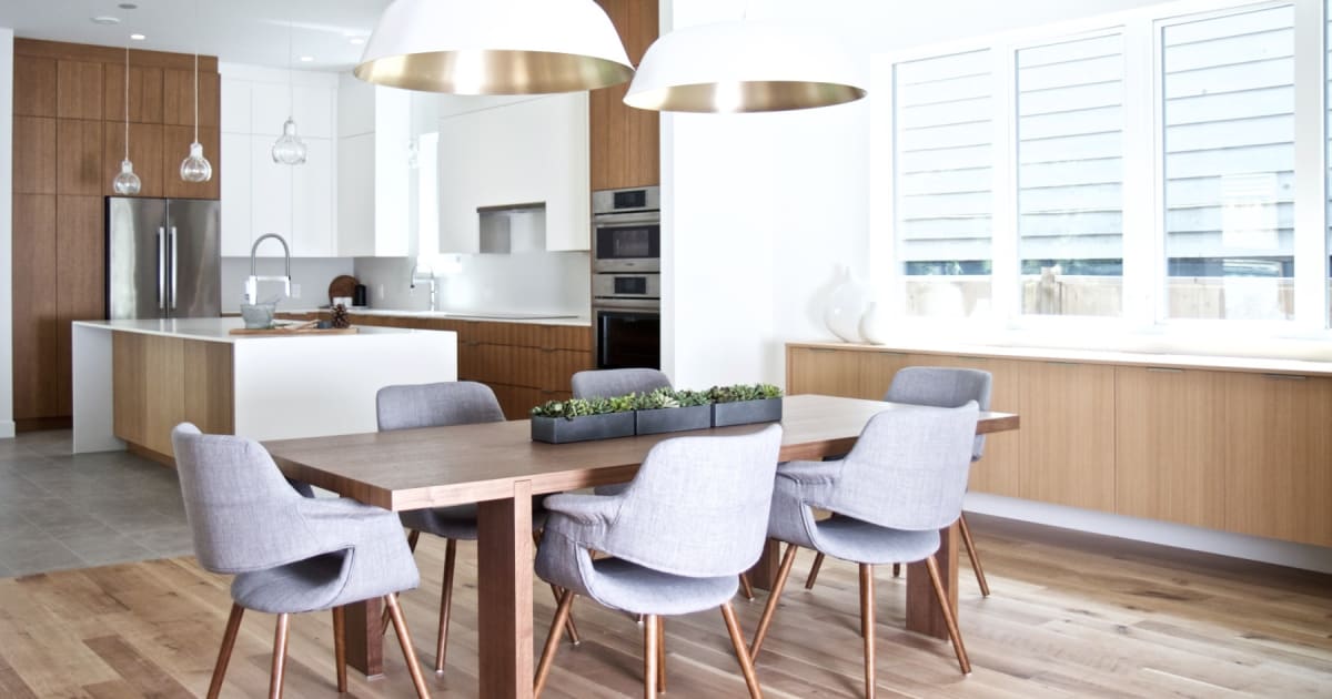 Rise | Dining Room with Integrated LED by Naikoon Contracting