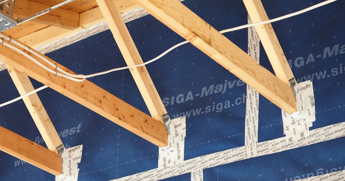 Rise | Vapor control layer install on West Vancouver home with Exterior ...