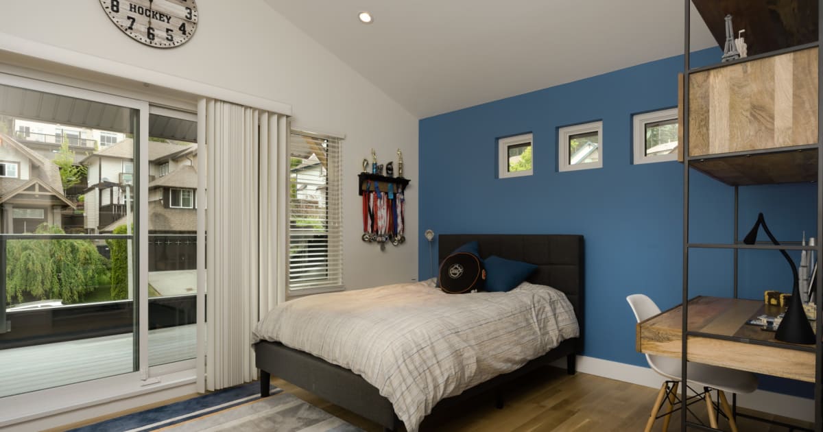 Rise | Bedroom with Integrated LED by My House Design/Build Team Ltd.