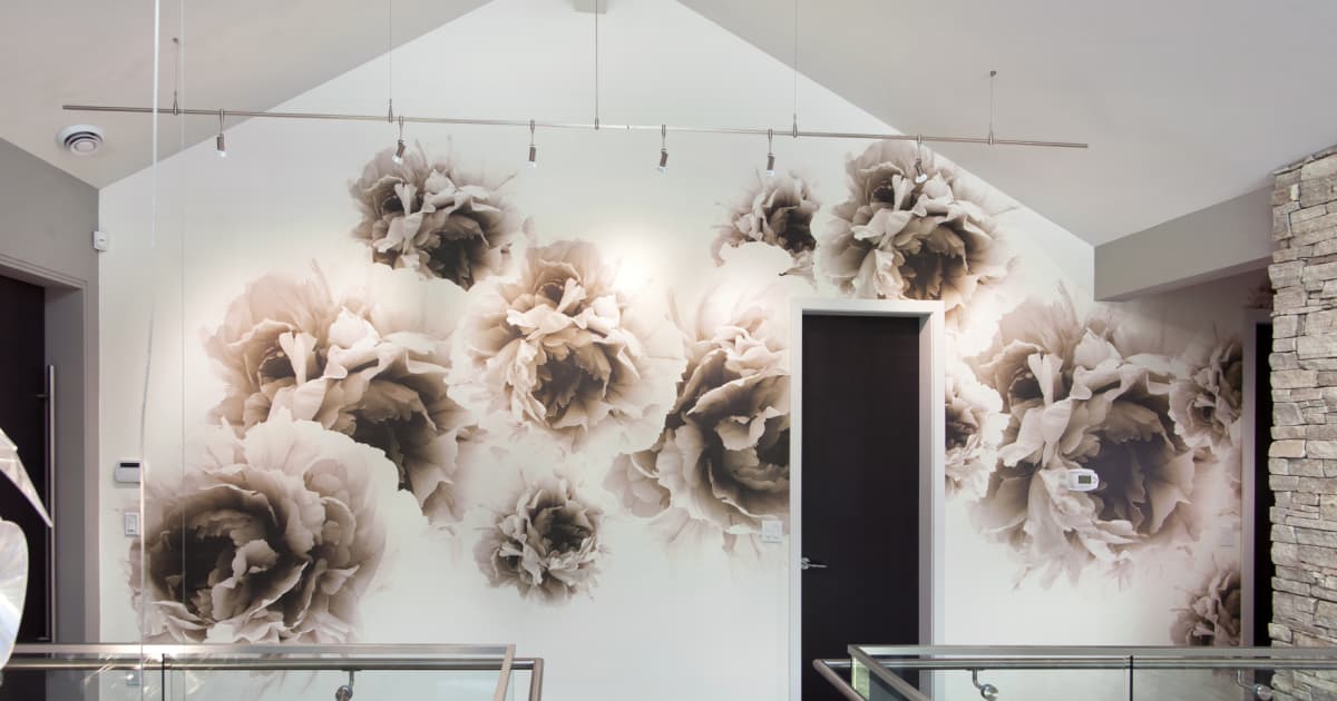 Rise | Hall with LED Lighting by My House Design/Build Team Ltd.