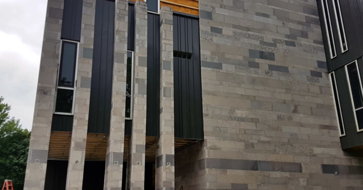 Rise | Stone Siding with Stone Siding by Masonal Stone Inc