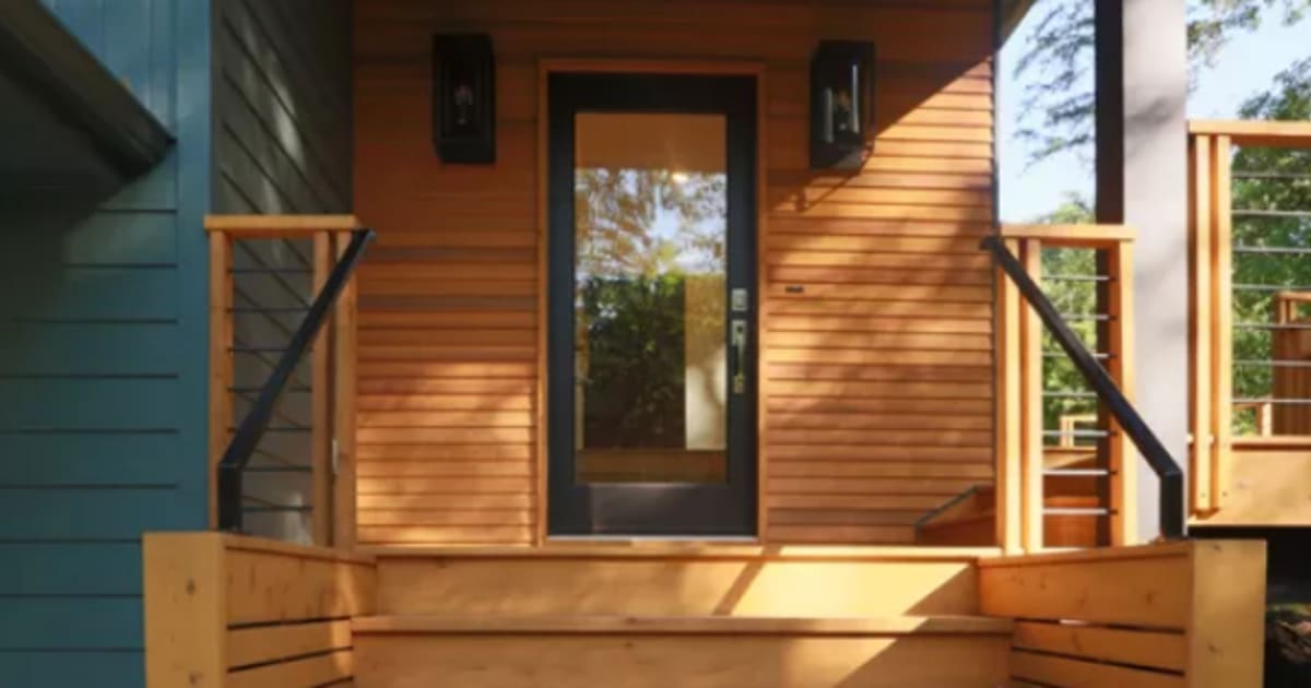 Rise | Front Door with Energy Star Exterior Door by Constructive Builders