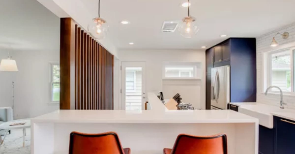 Rise | Kitchen with Energy Star Exterior Door by Constructive Builders