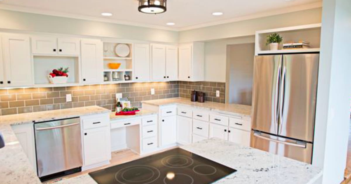 Rise | Kitchen with Integrated LED by Constructive Builders