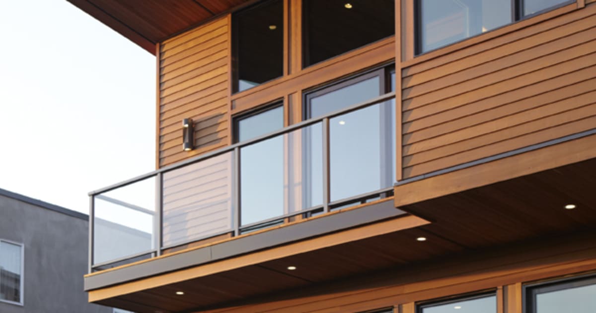 Rise | Exterior with Accent Outdoor Lighting by My House Design/Build ...