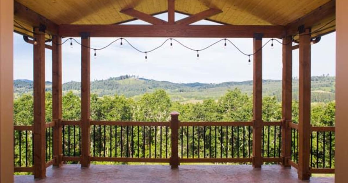 Rise | Balcony with Accent Outdoor Lighting by Winsome Construction