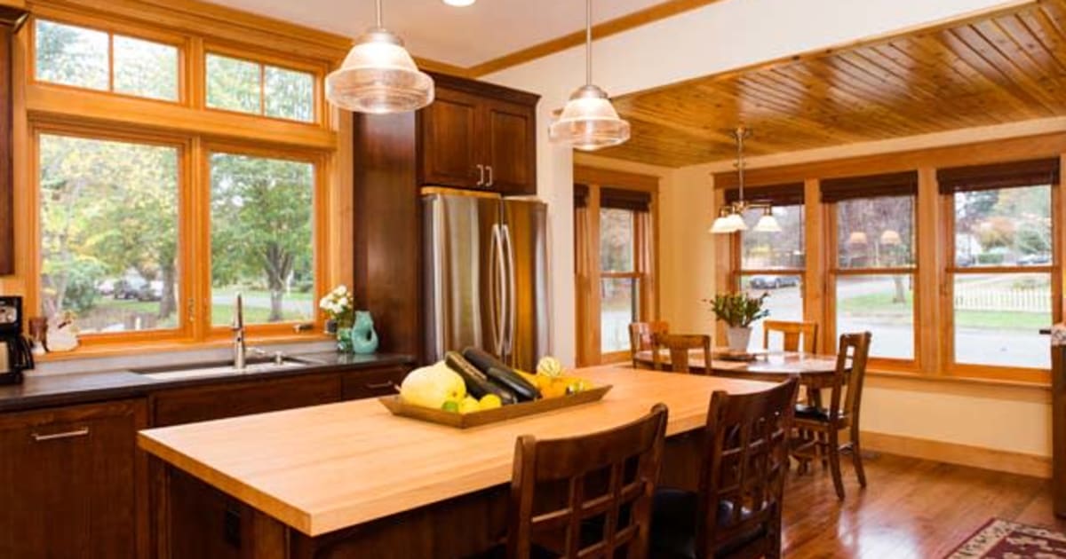 Rise | Kitchen with Integrated LED by Winsome Construction