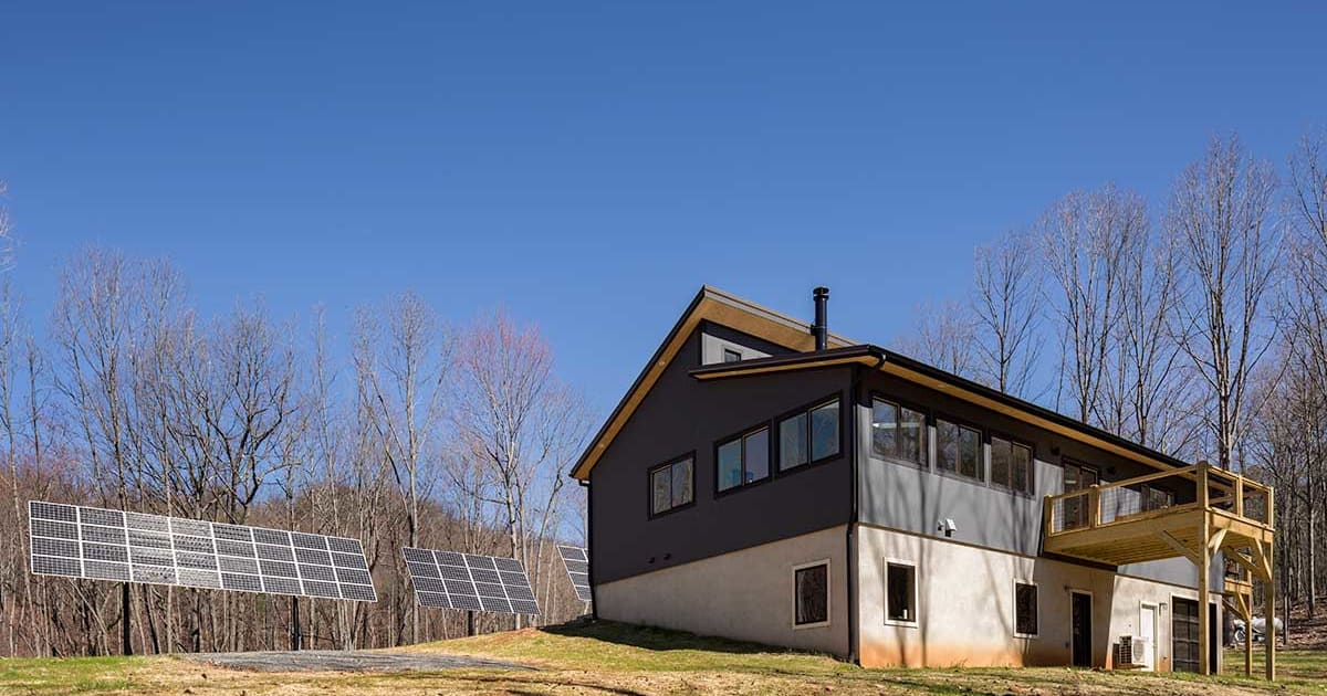 Rise | Ridgeline rear exterior with Pressure Treated Decking by Deltec ...