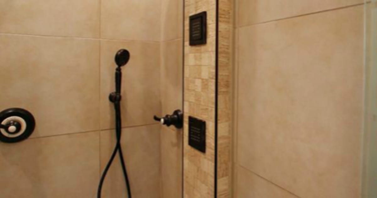 Rise | Custom Shower with Low-Flow Showerhead by Constructive Builders