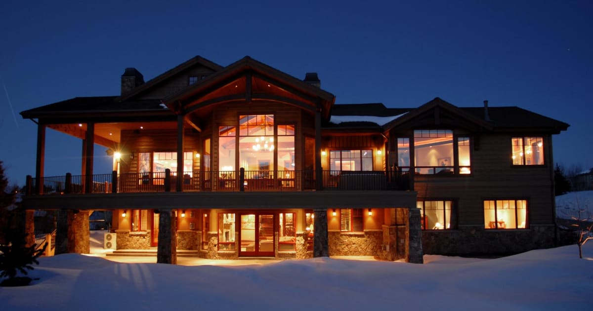 Rise | Exterior view of window-filled house with Energy Star Exterior ...